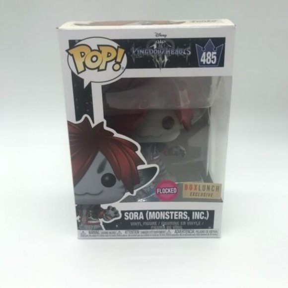 Funko | Toys | Funko Pop Kingdom Hearts 3 485 Sora Monsters Inc Flocked ...